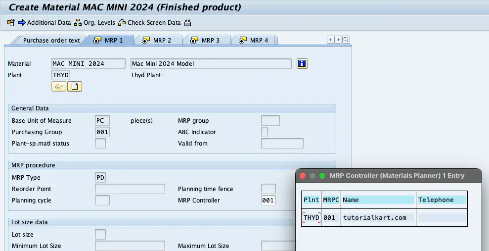 Configuring Mrp Controller For Plant In Sap 9584